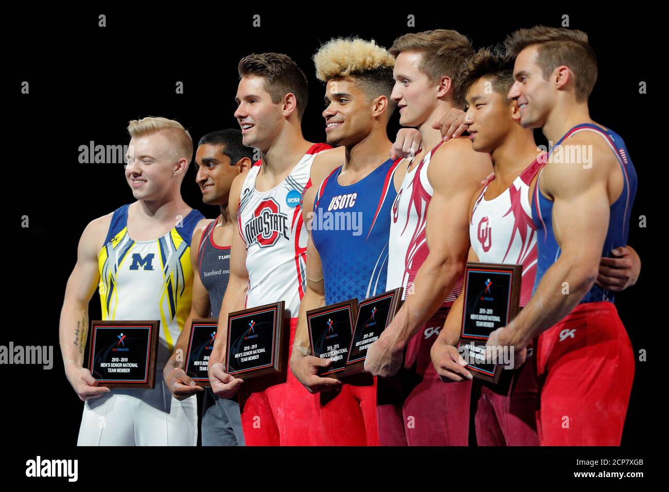 Team introduced gymnastics hi-res stock photography and images - Alamy