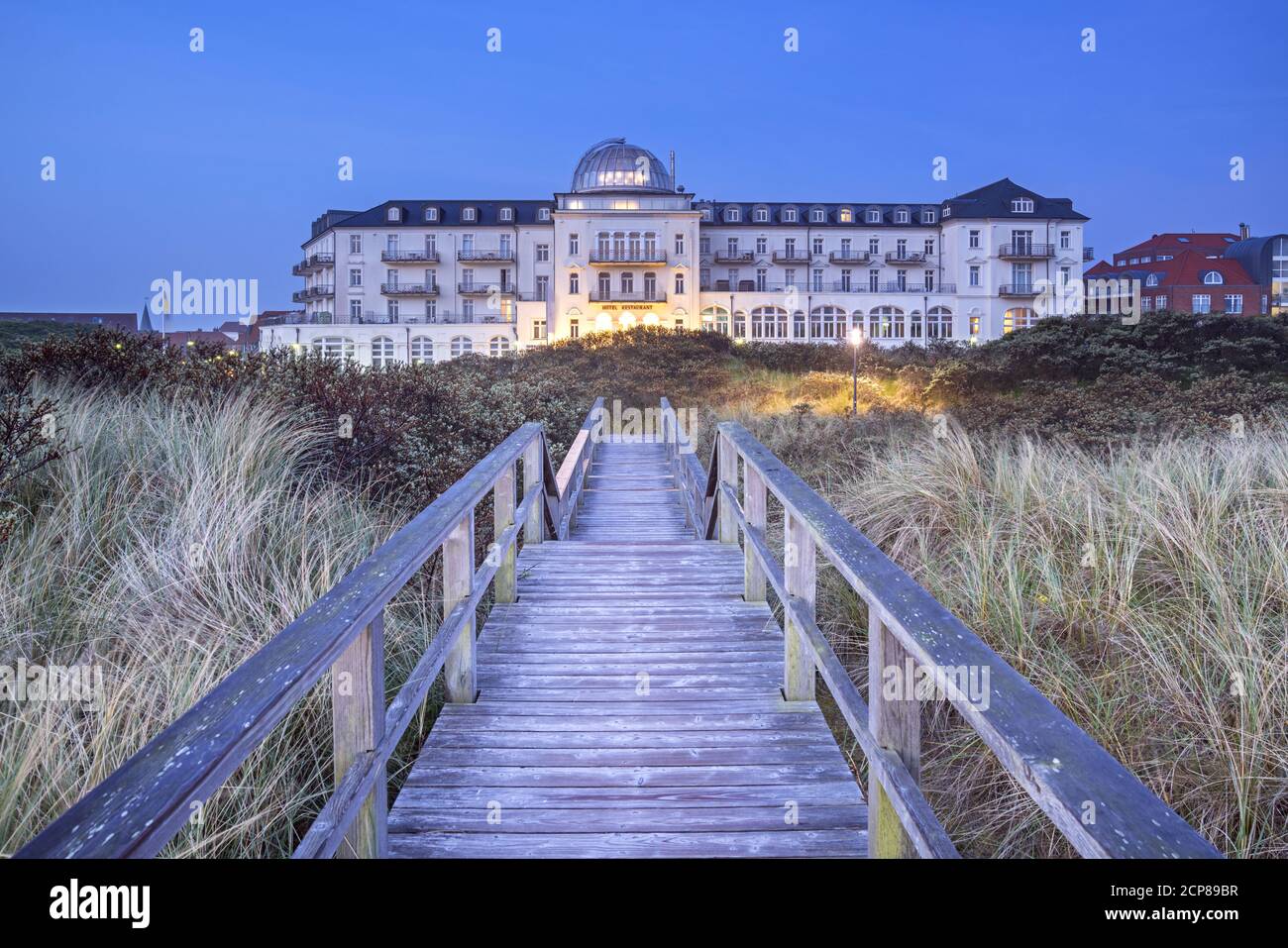Strandhotel Kurhaus Juist, Juist Island, East Frisia, East Frisian ...