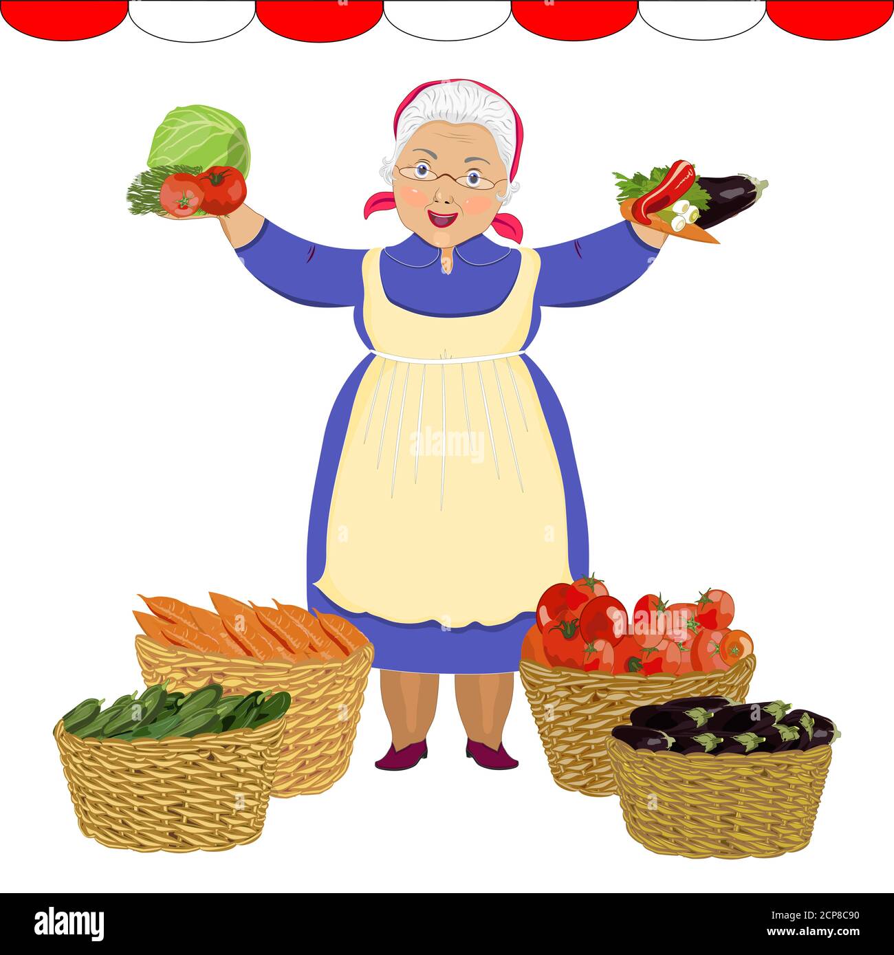 Farmers handkerchief Stock Vector Images - Alamy