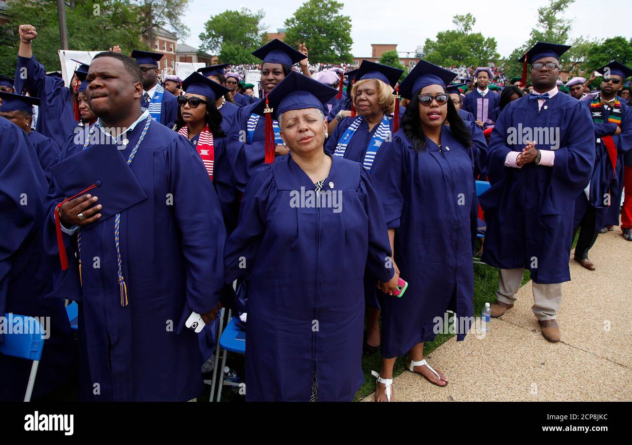 Howard university graduation hi-res stock photography and images - Alamy