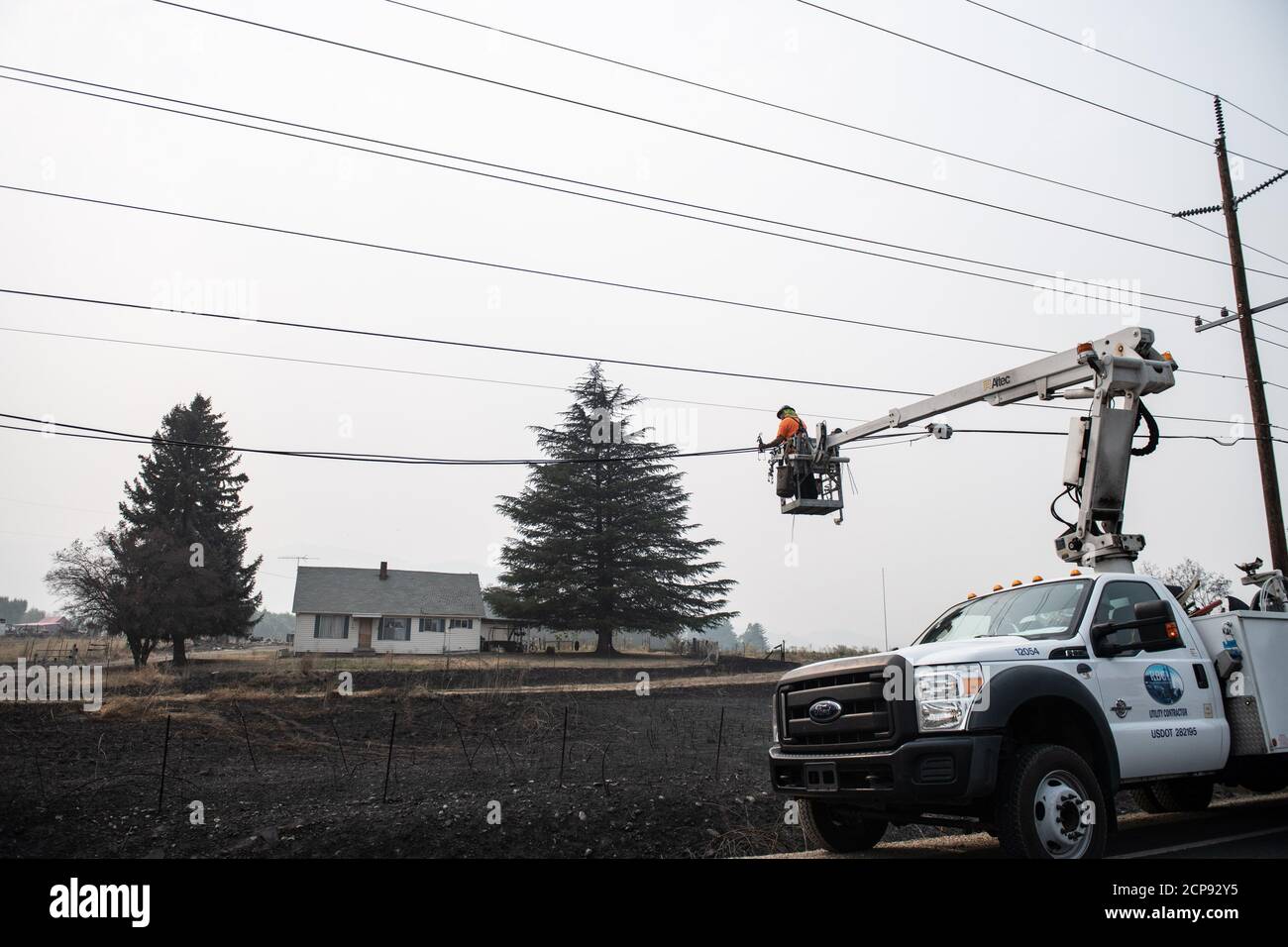 Talent, United States. 18th Sep, 2020. TALENT, ORE - SEPTEMBER 18, 2020 ...