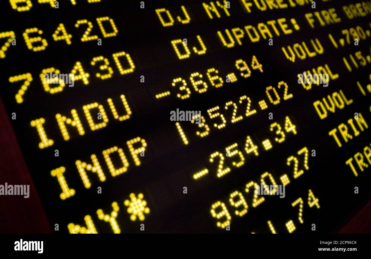 Warning numbers hi-res stock photography and images - Alamy