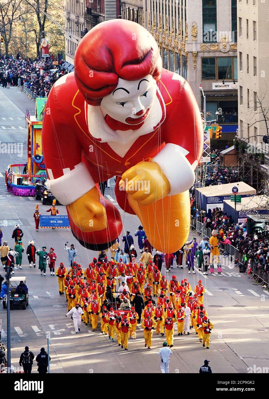 Ronald mcdonald in a parade hi-res stock photography and images - Alamy