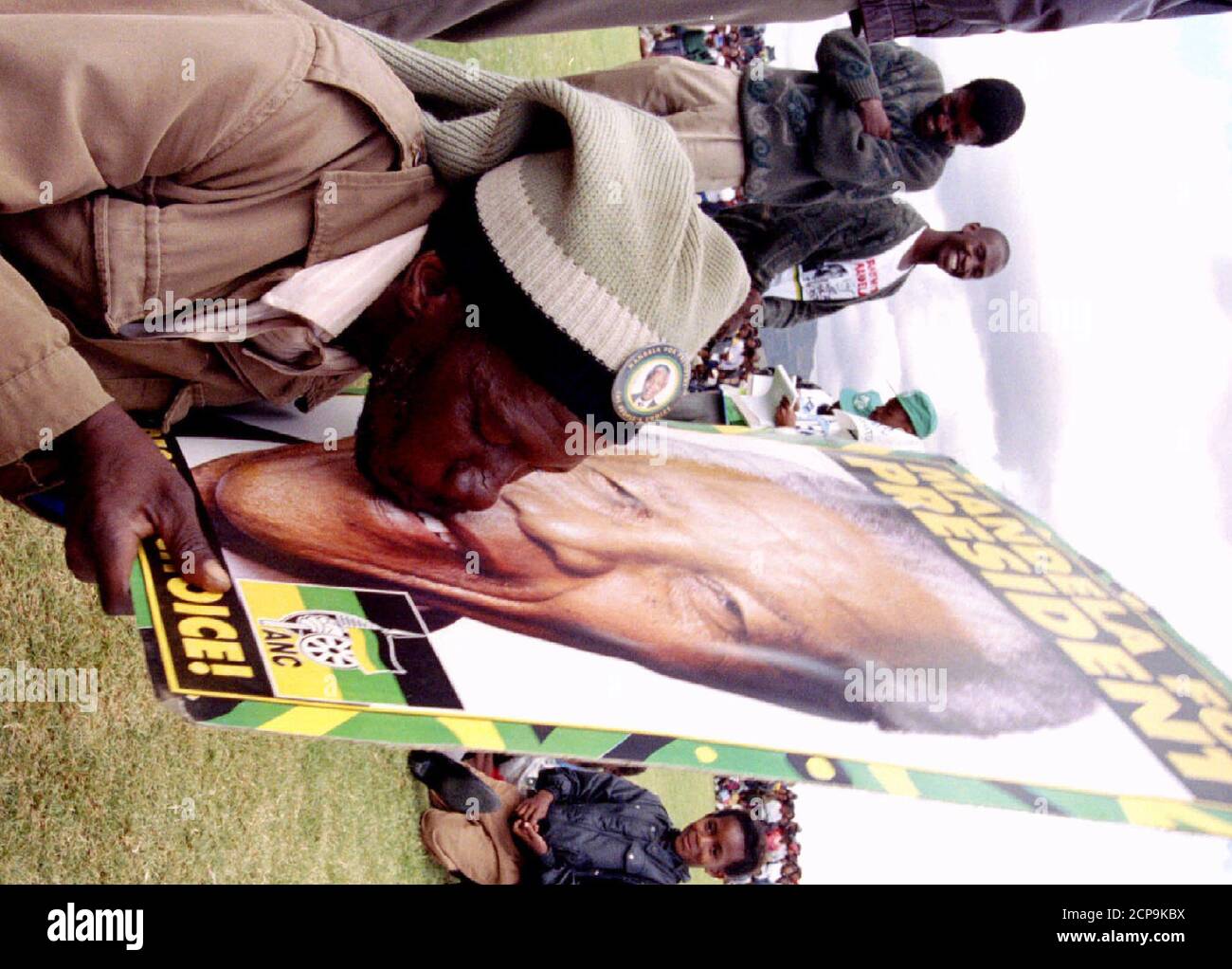 Nelson mandela campaign 1994 hi-res stock photography and images - Alamy