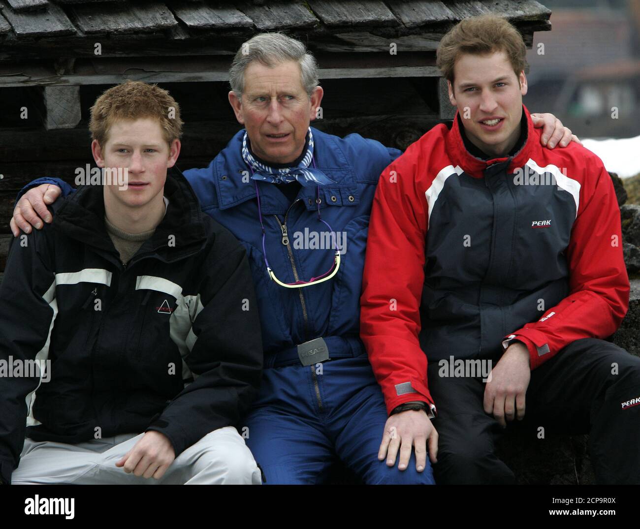 Prince charles sons prince william hi-res stock photography and images ...