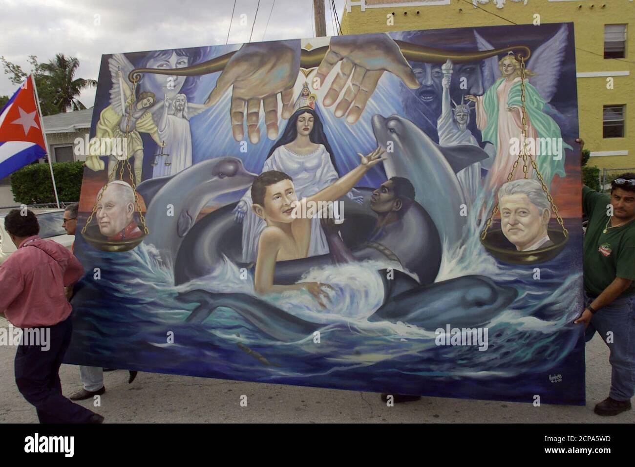 Cuban refugee boy hi-res stock photography and images - Alamy