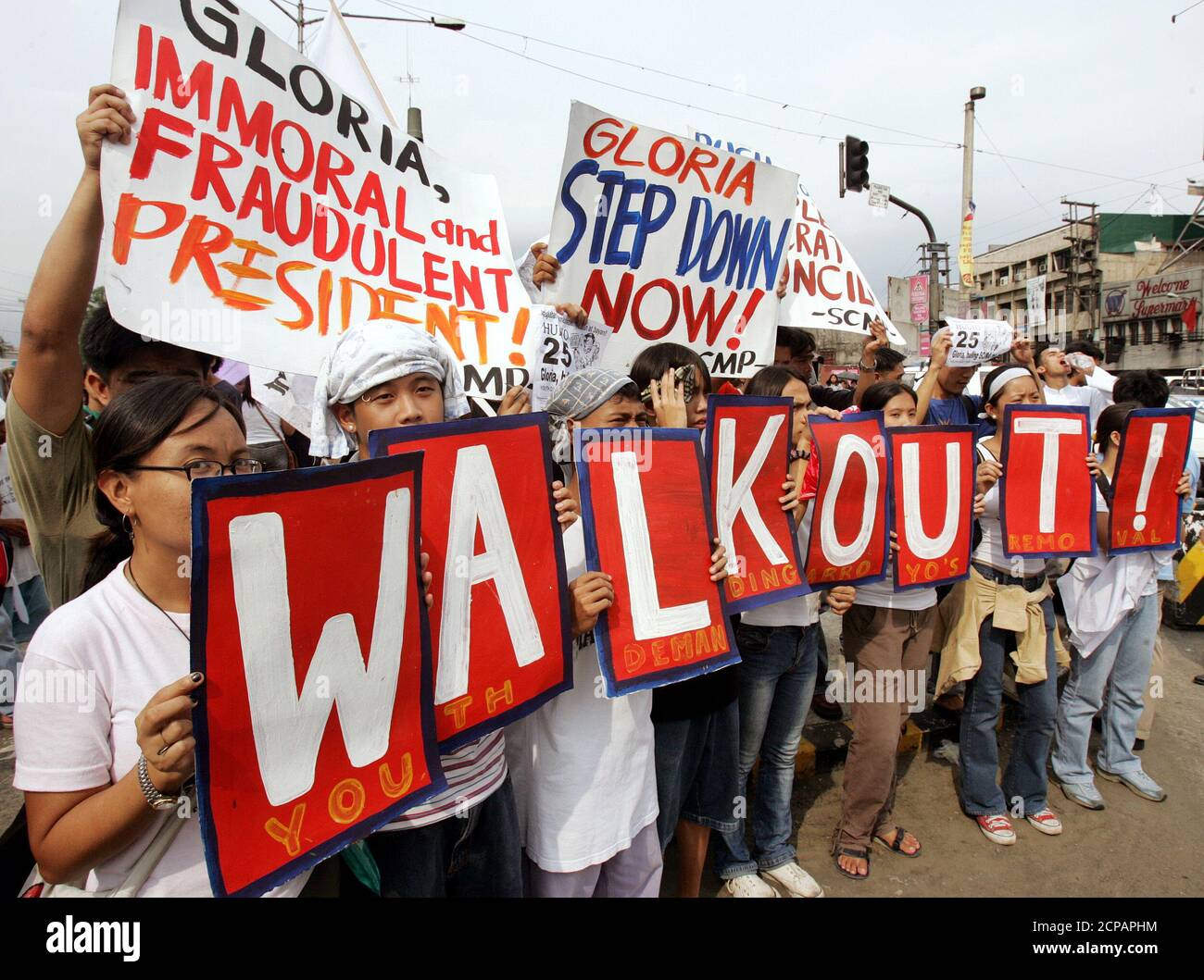 Philippine protests hi-res stock photography and images - Alamy