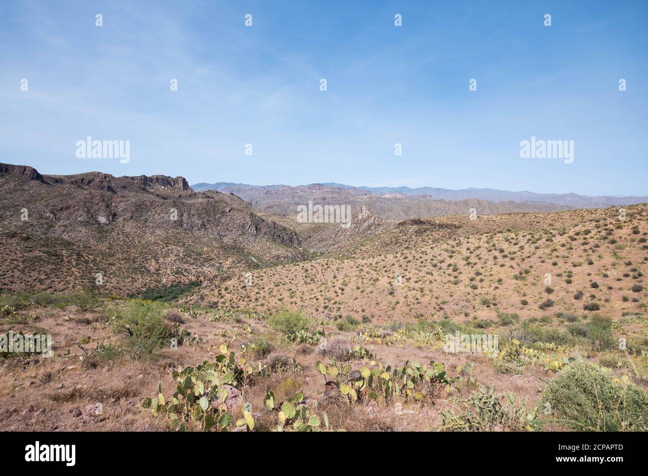 Open country in the Arizona desert Stock Photo - Alamy