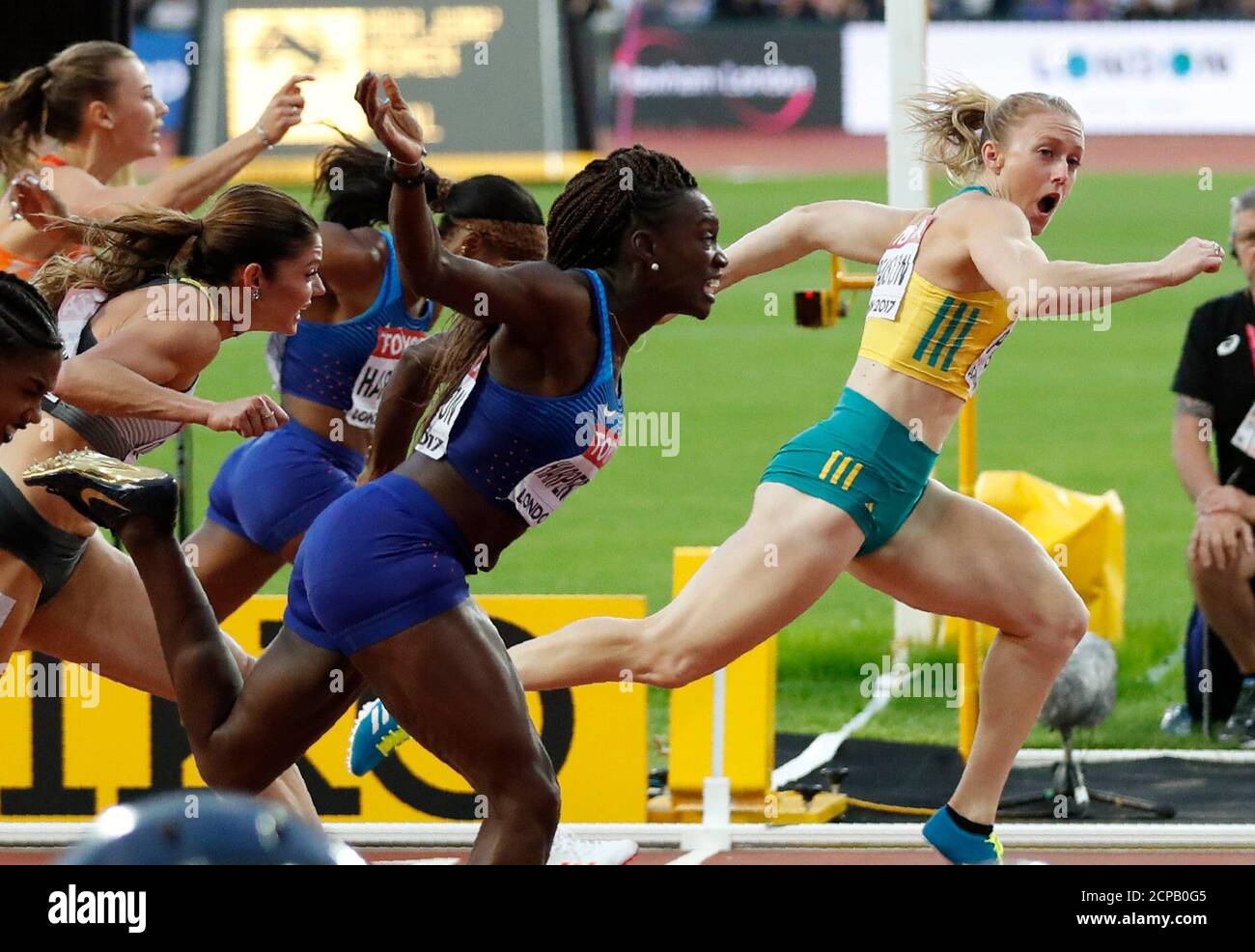 100 Metre Hurdles High Resolution Stock Photography and Images - Alamy
