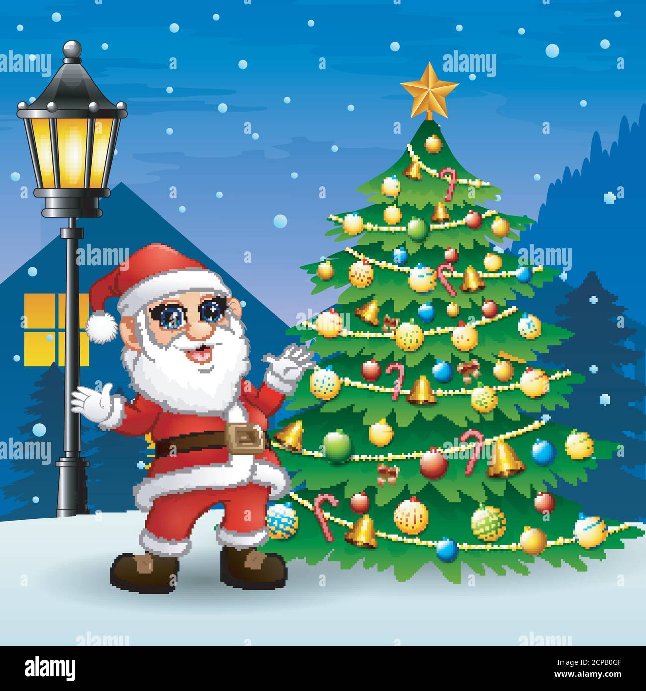 Yuletide lantern Stock Vector Images - Alamy