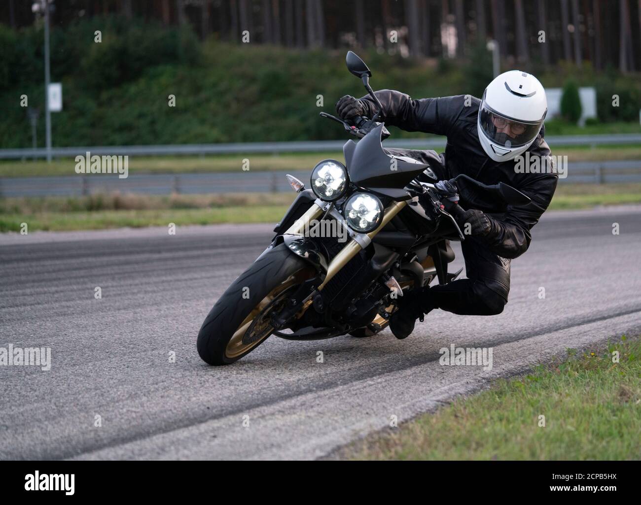Motorbike motorcycle motorcyclist hi-res stock photography and images ...