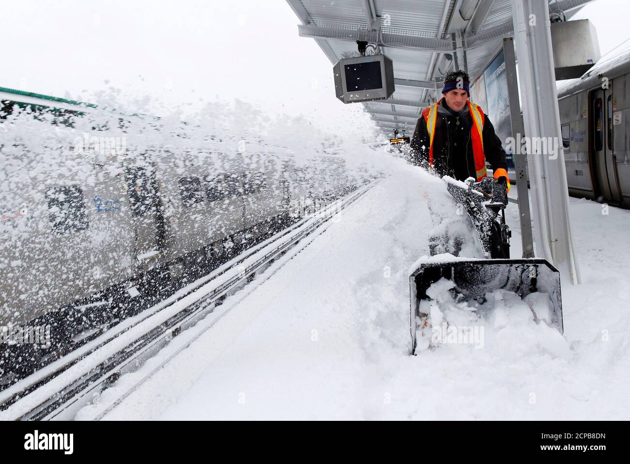 Train snow blower hi-res stock photography and images - Alamy