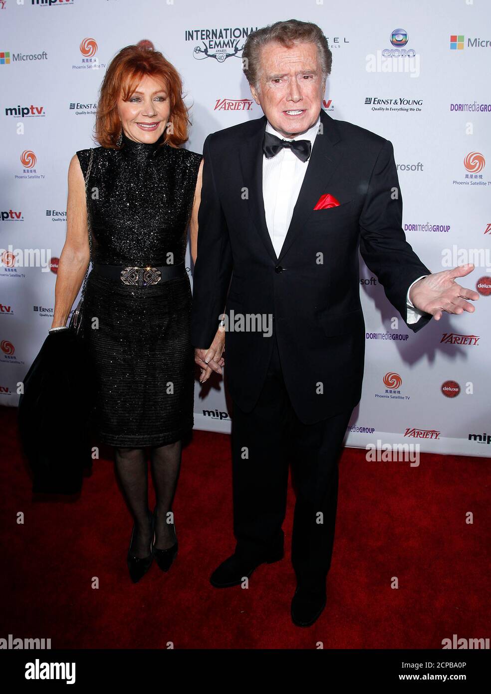 Regis philbin joy philbin new hi-res stock photography and images - Alamy