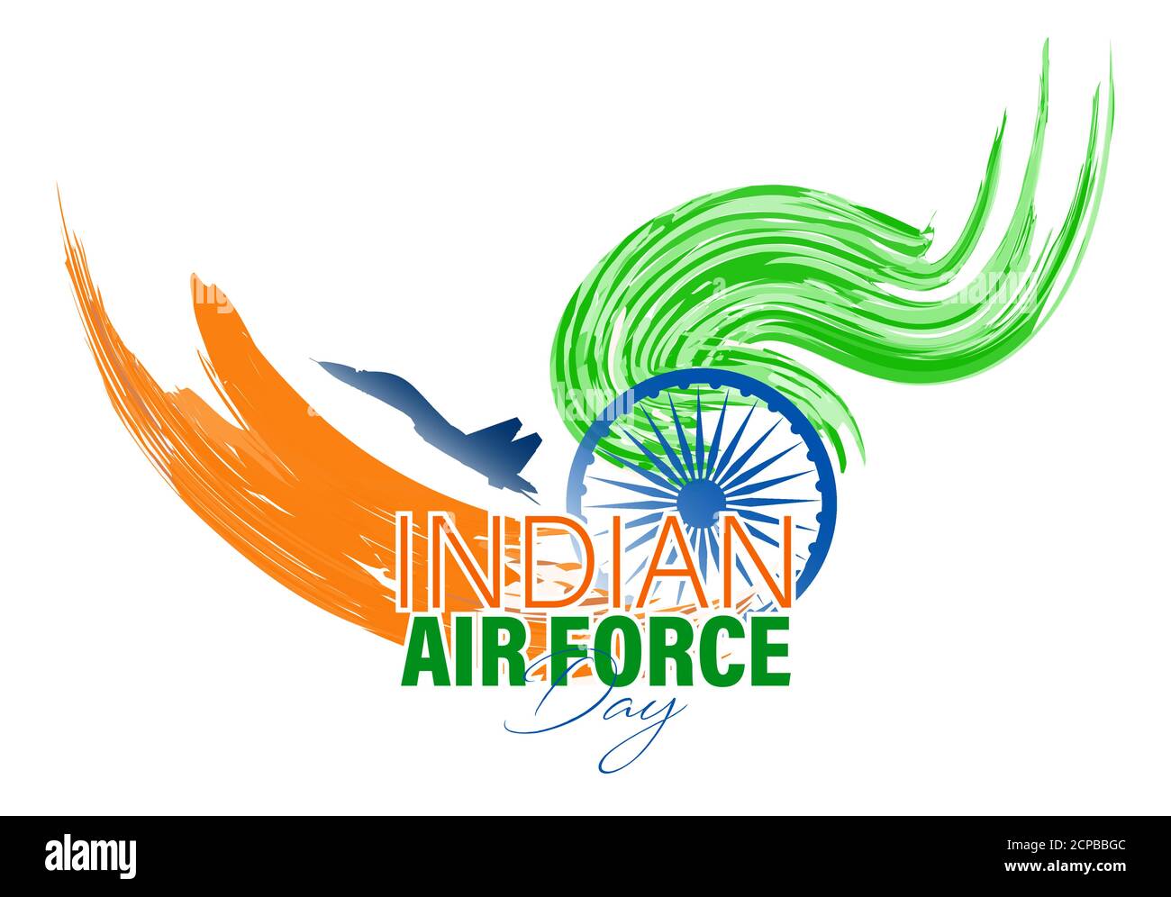 Vector Illustration of Indian Air Force Day observed on October 8 ...