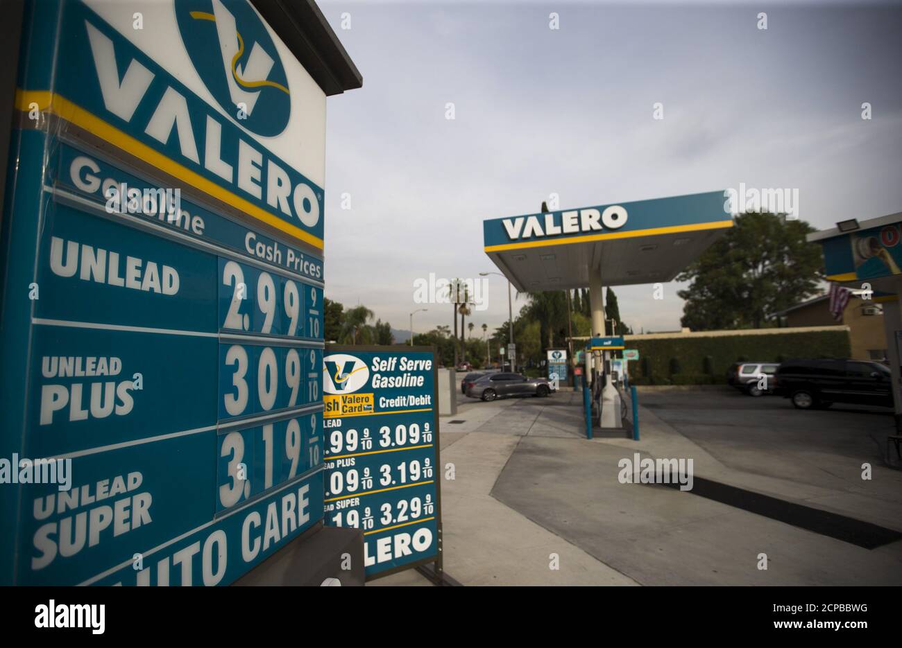 Valero Gas Pump Station In High Resolution Stock Photography and Images ...
