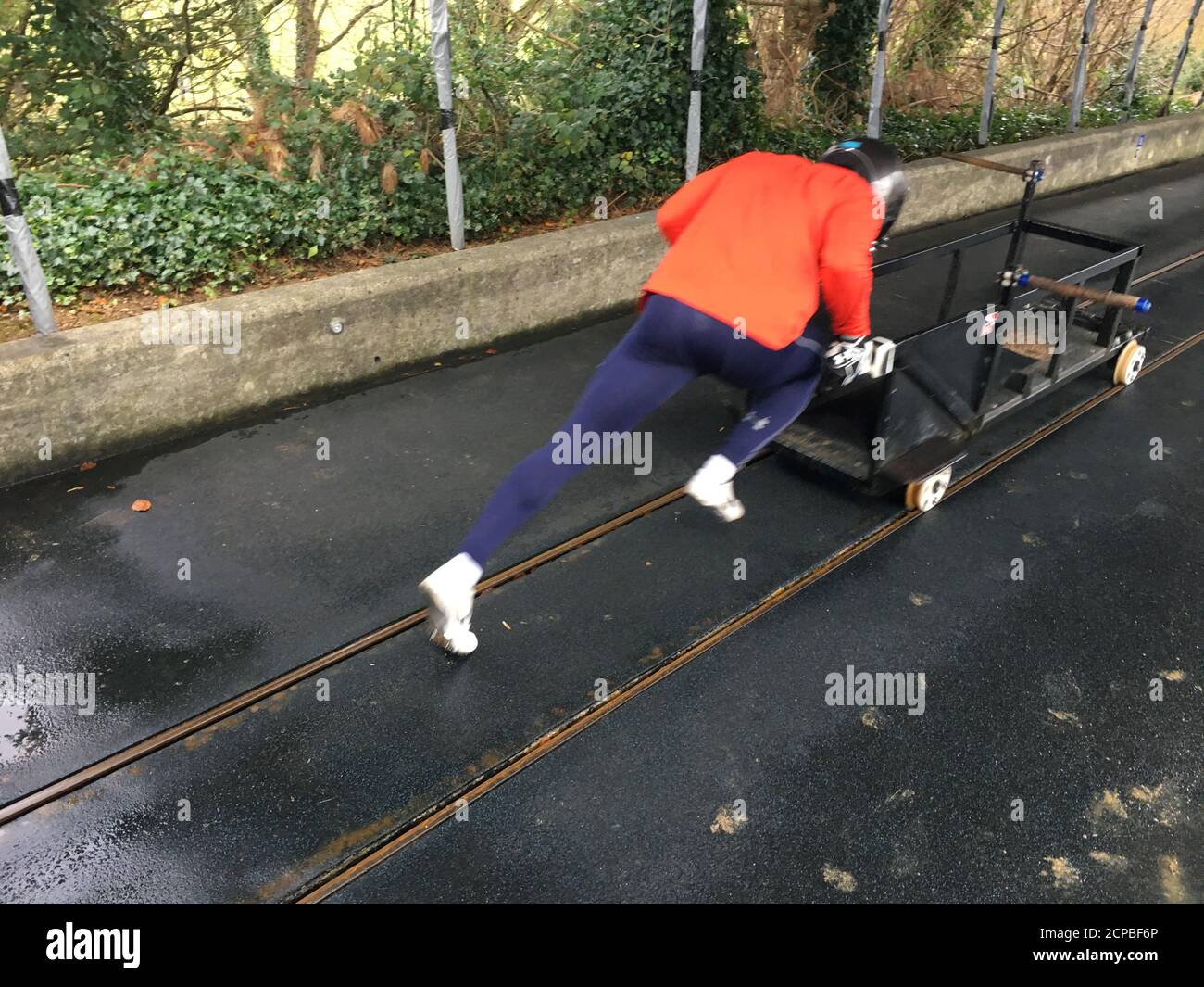 Bobsleigh Push High Resolution Stock Photography and Images - Alamy