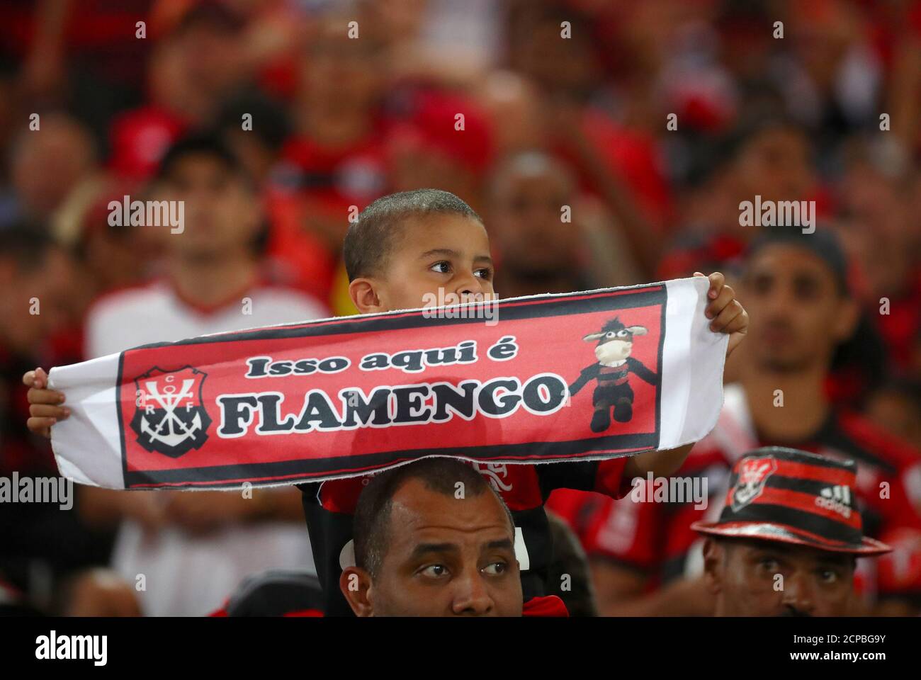 Flamengo’s football team fans hi-res stock photography and images - Alamy
