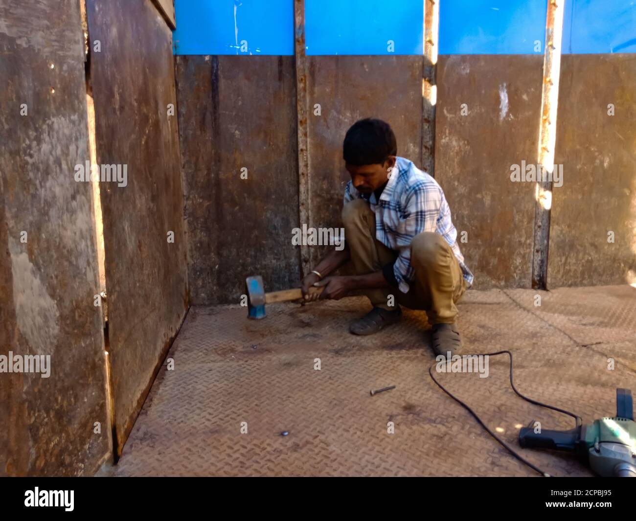 Checking nails hand hi-res stock photography and images - Alamy