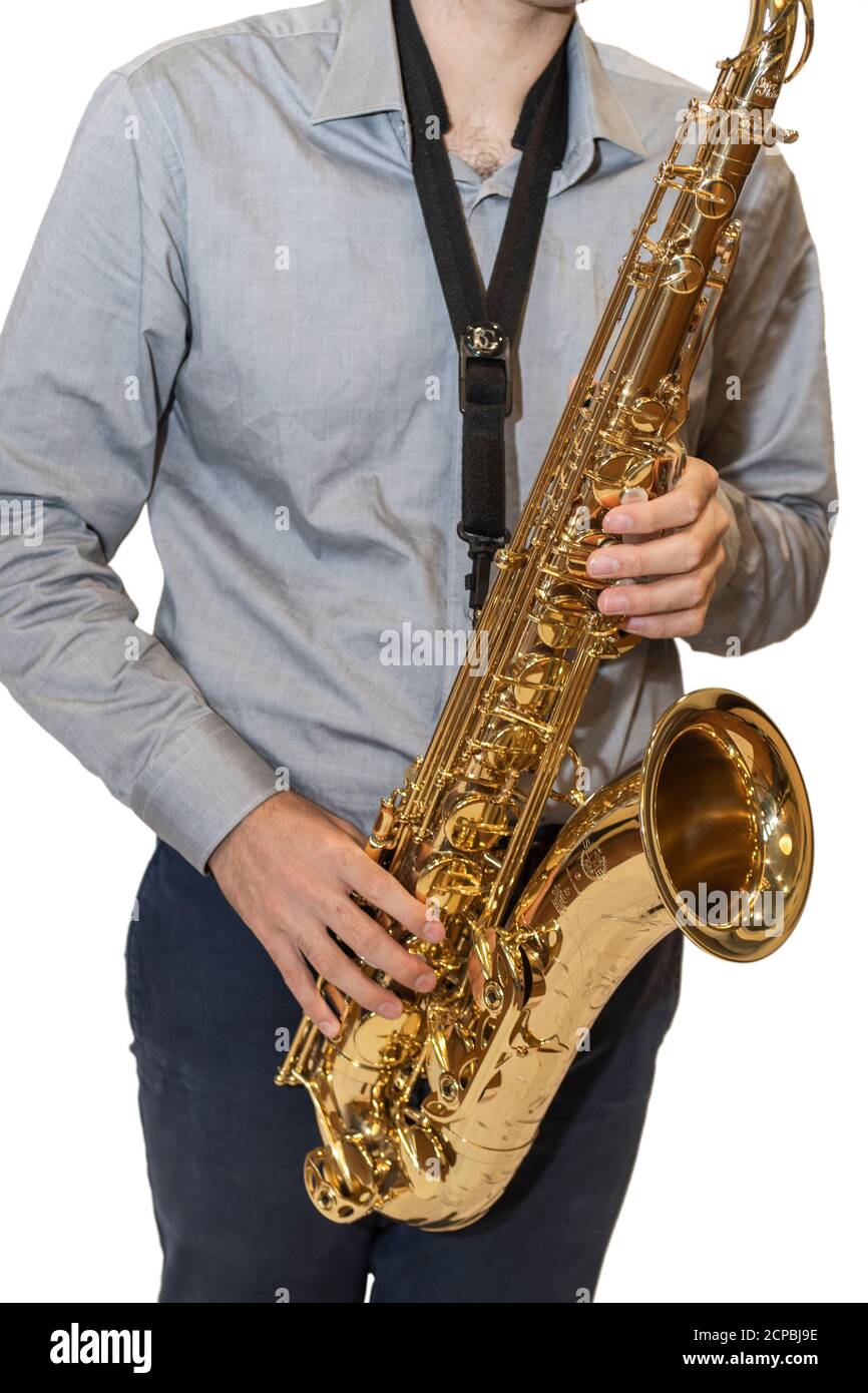 Sax tenore hi-res stock photography and images - Alamy