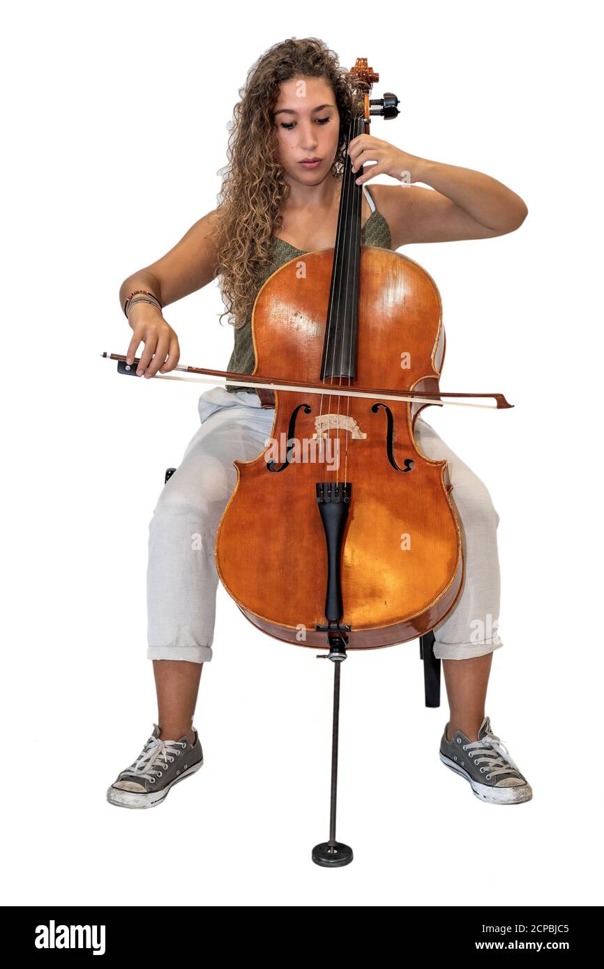 Violoncello music hi-res stock photography and images - Alamy