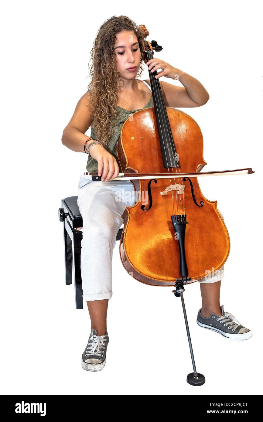 Violoncello music hi-res stock photography and images - Alamy