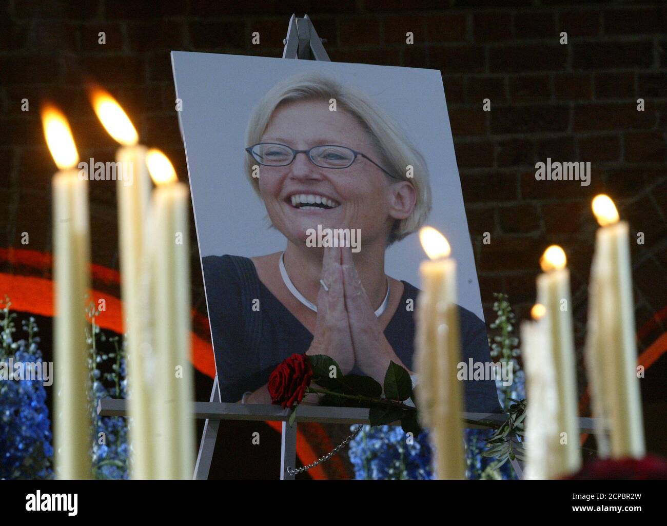Sweden Swedish Murdered September 10 High Resolution Stock Photography ...
