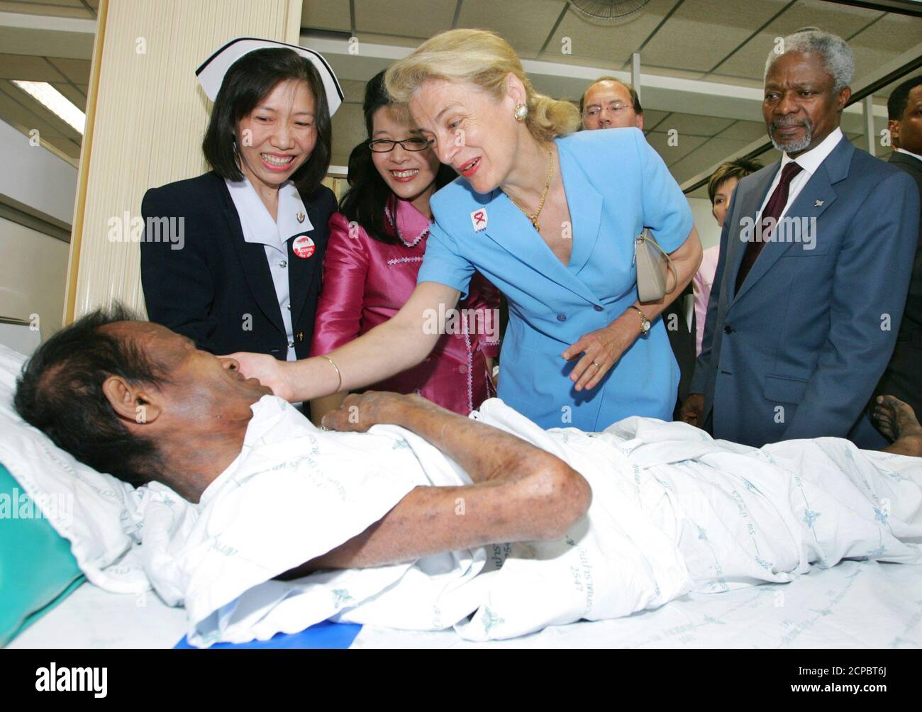 His wife nane annan hi-res stock photography and images - Alamy