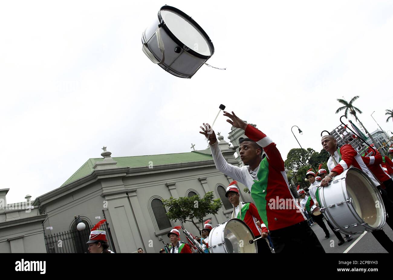 Costa rica independence parade hi-res stock photography and images - Alamy
