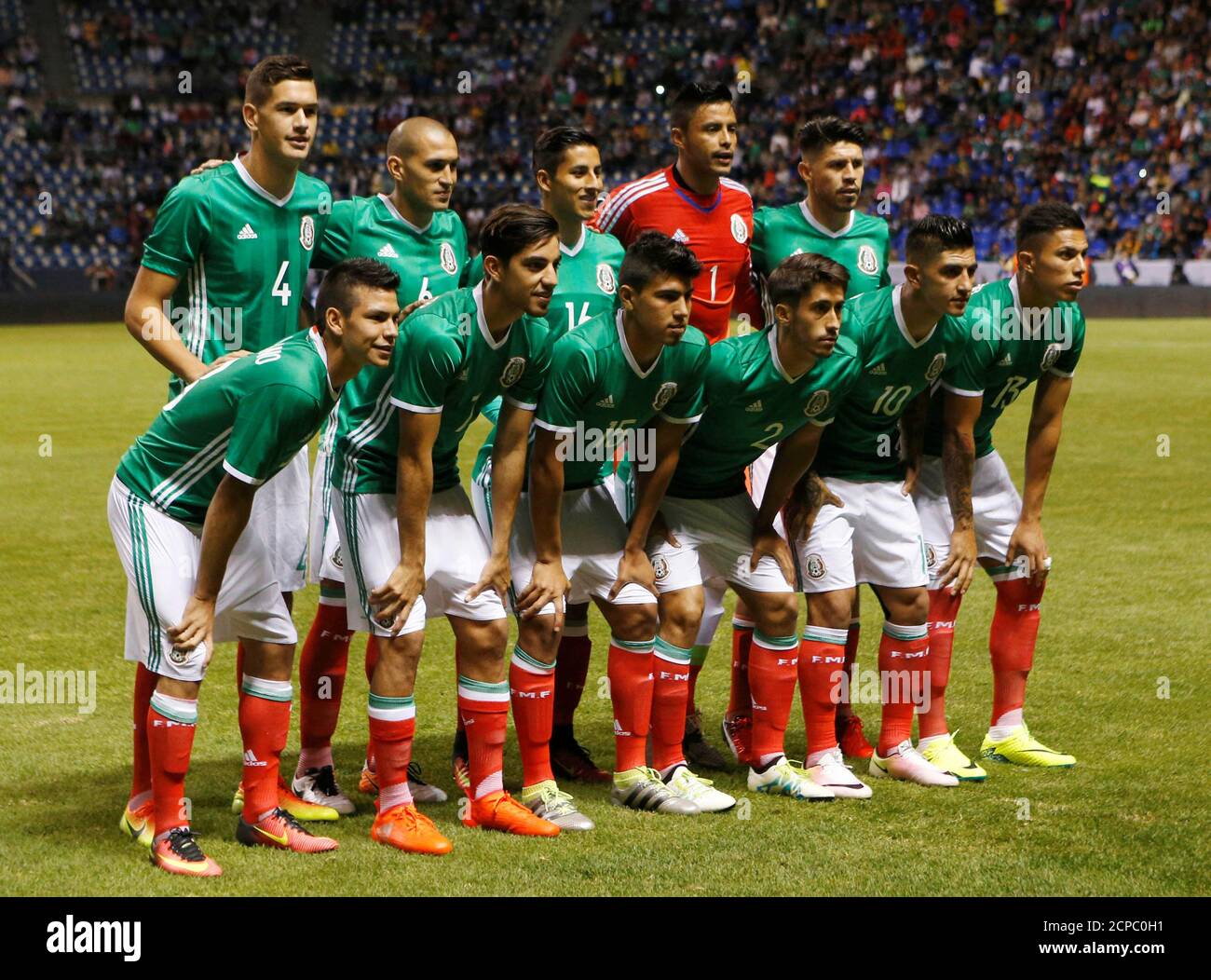 Mexico's players pose hi-res stock photography and images - Alamy