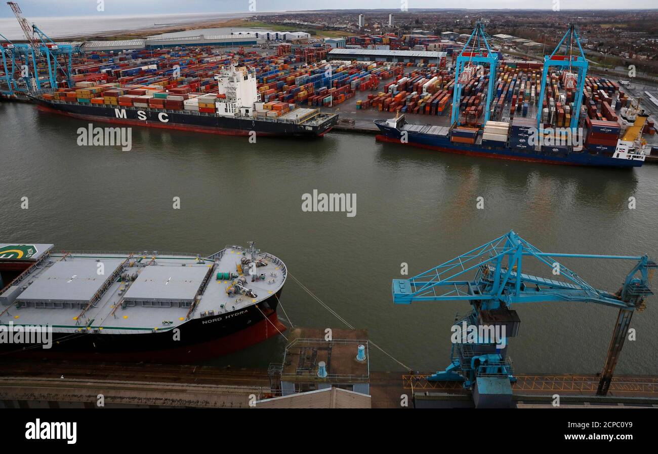 Liverpool Container Terminal High Resolution Stock Photography and ...