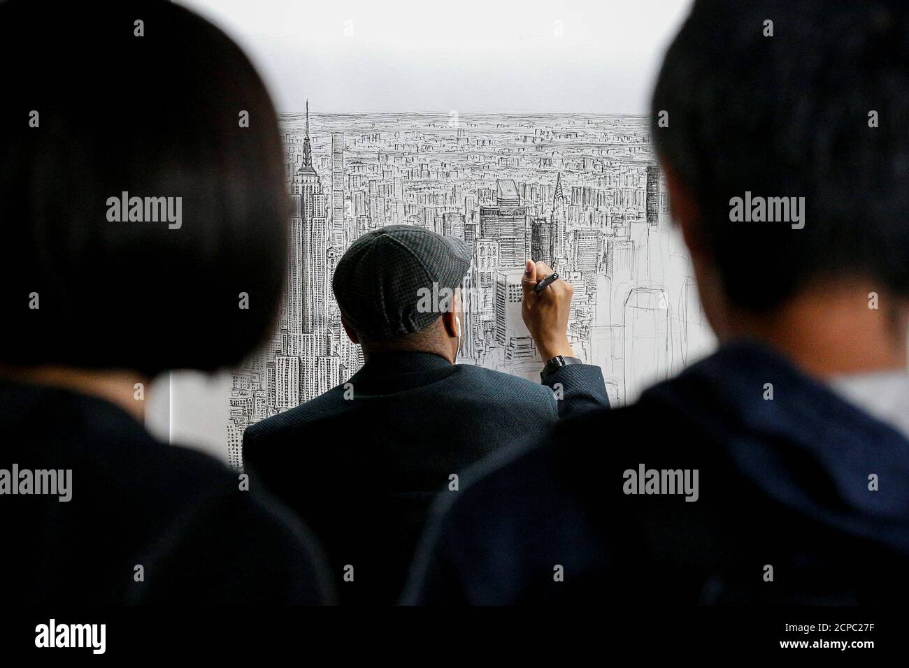 Stephen wiltshire art hi-res stock photography and images - Alamy
