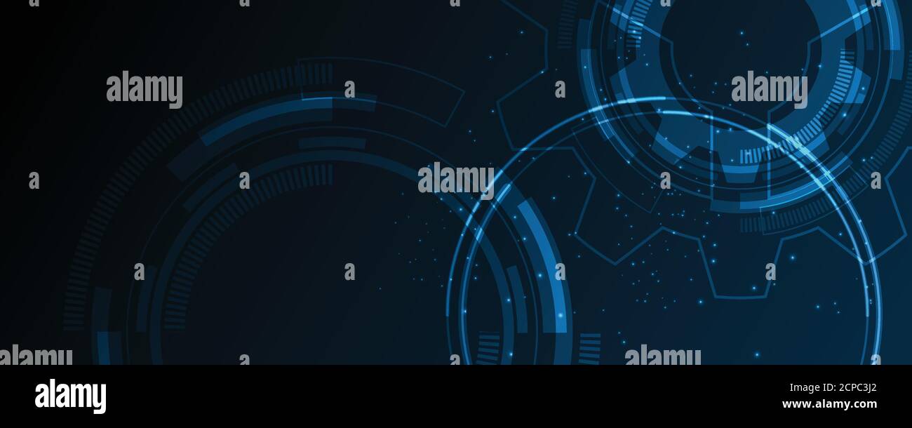 Technology background Hi-tech communication concept innovation abstract ...