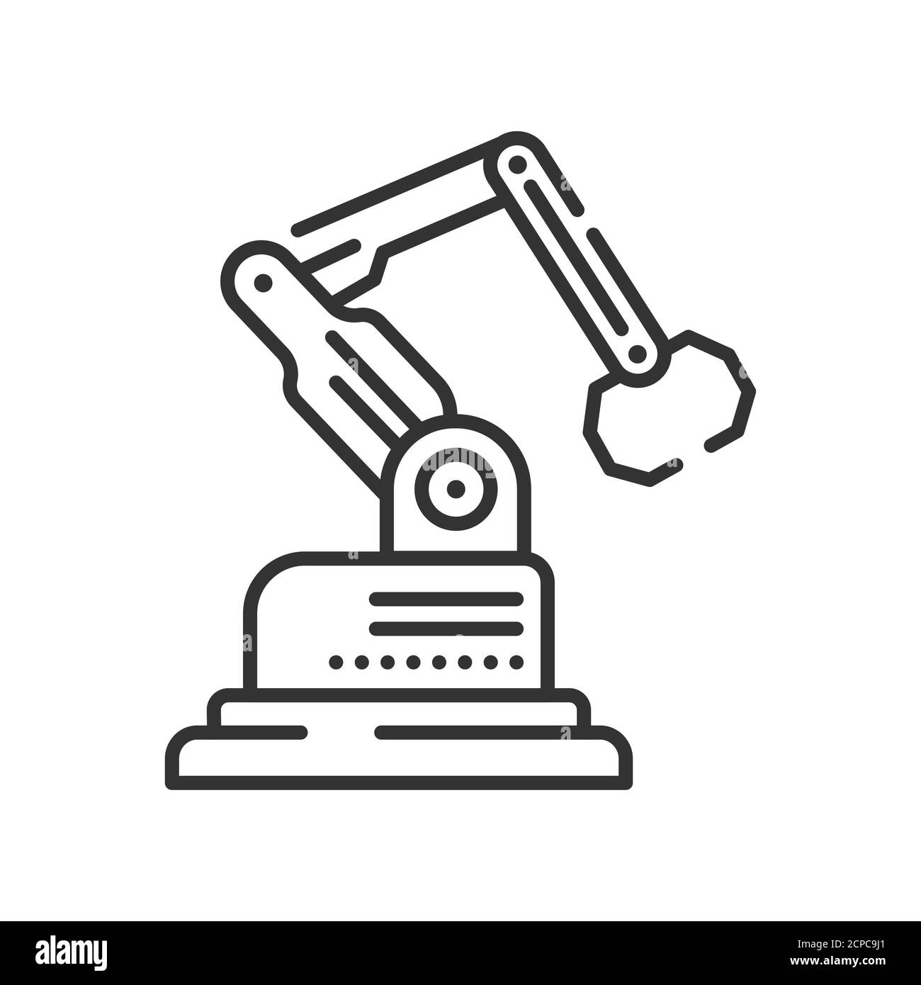 Smart factory icon simple Cut Out Stock Images & Pictures - Alamy