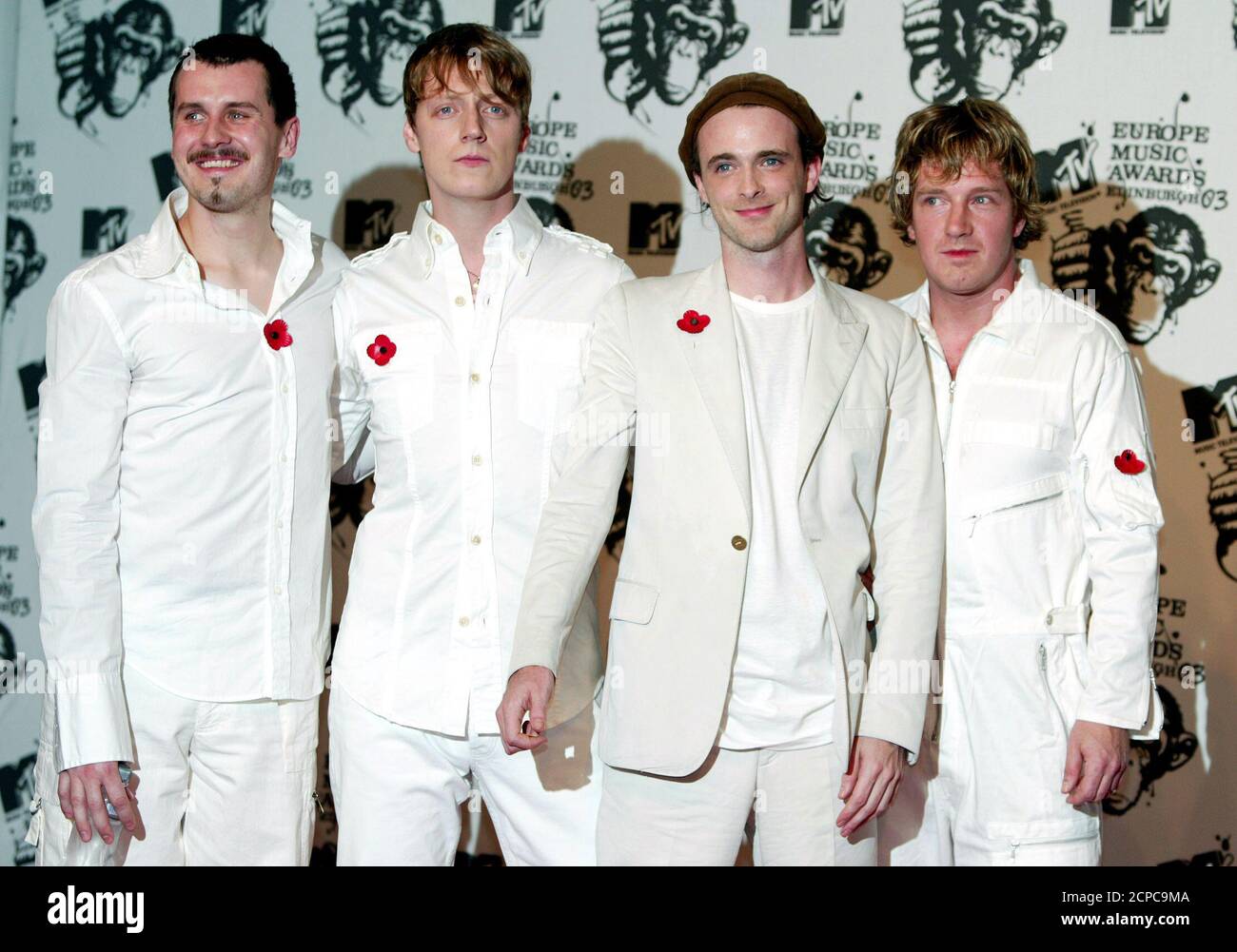 Scottish band travis backstage hi-res stock photography and images - Alamy