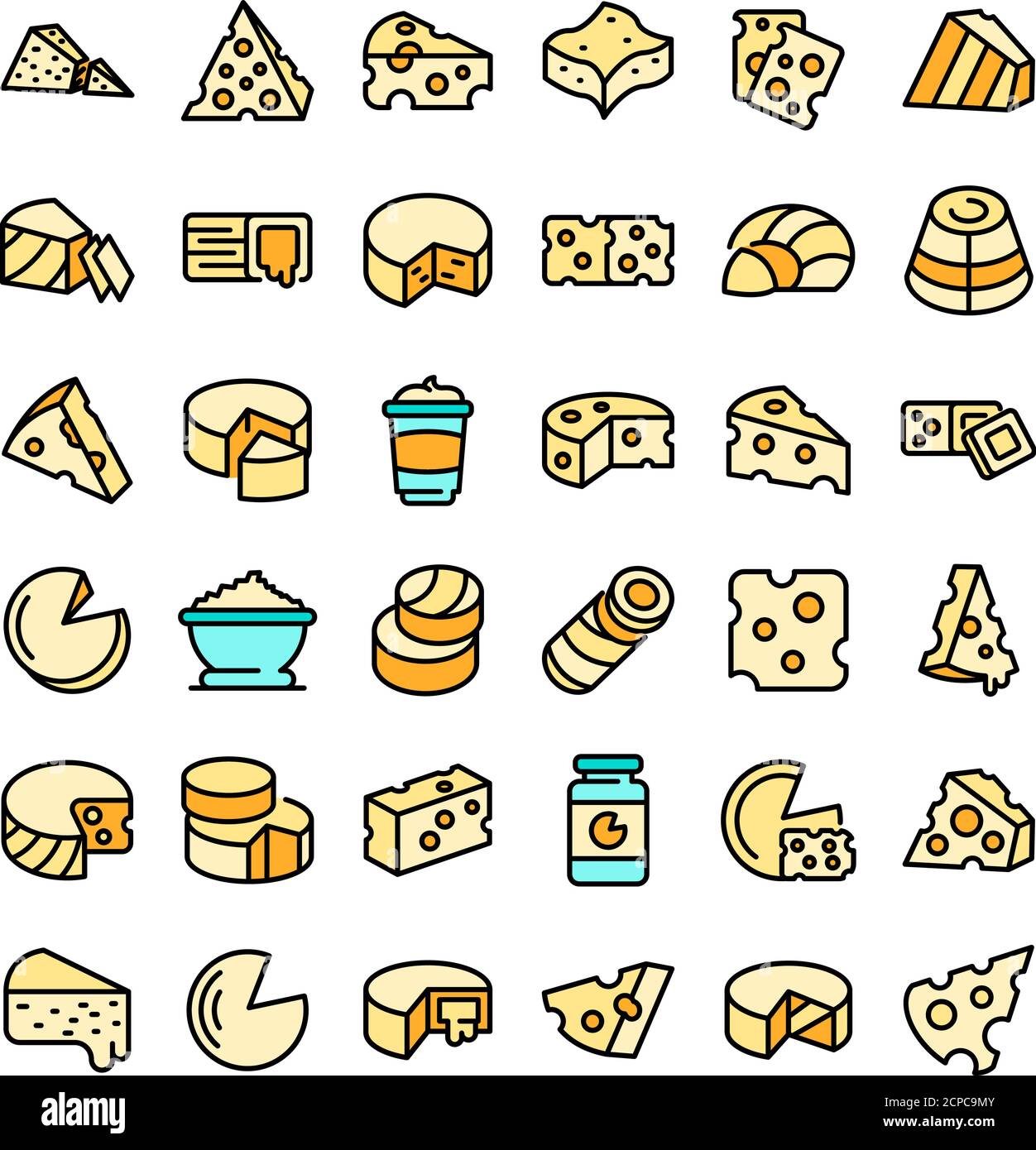 Cheese icons set vector flat Stock Vector Image & Art - Alamy Cheese icons set vector flat Stock Vector Image & Art - Alamy