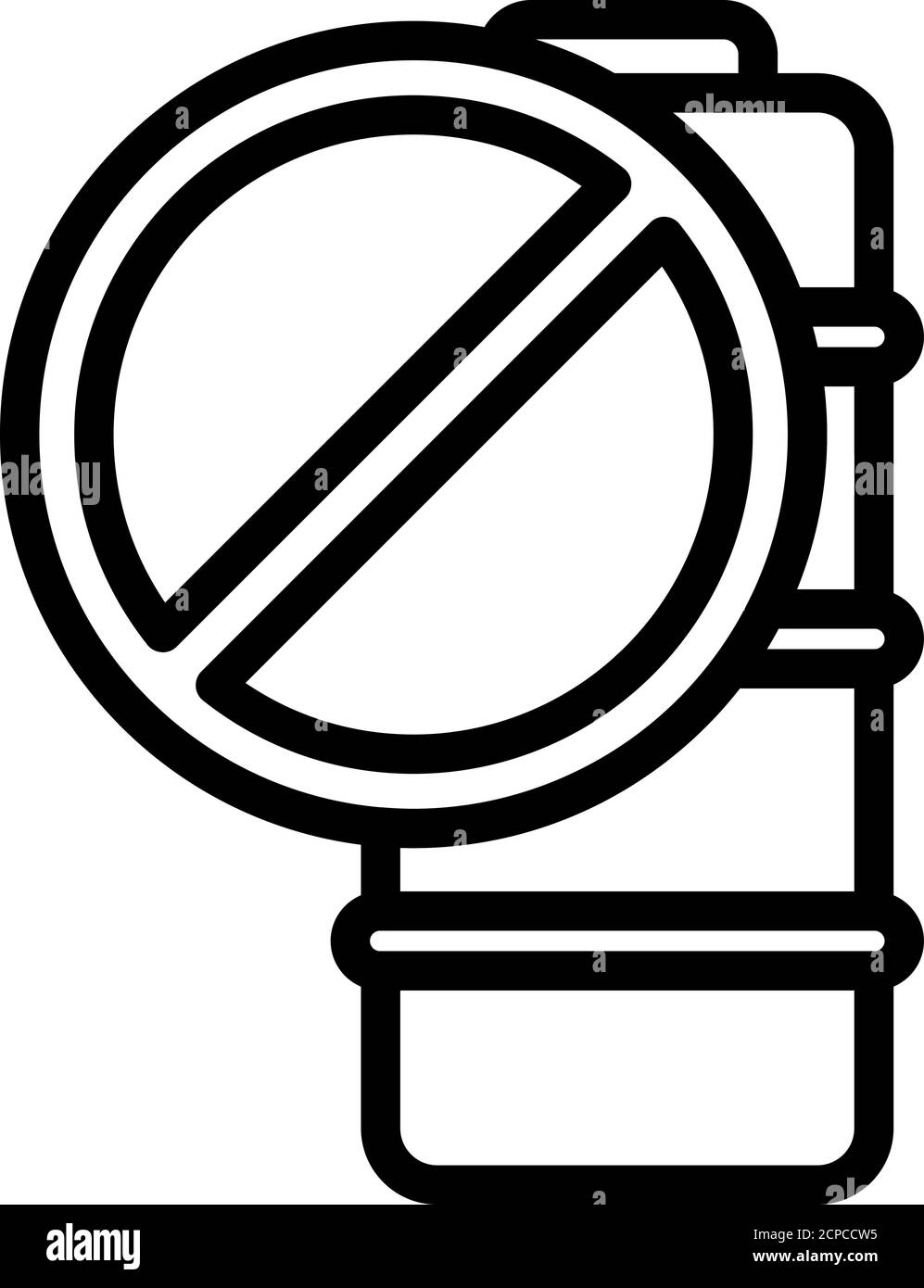 Broken battery icon, outline style Stock Vector Image & Art - Alamy