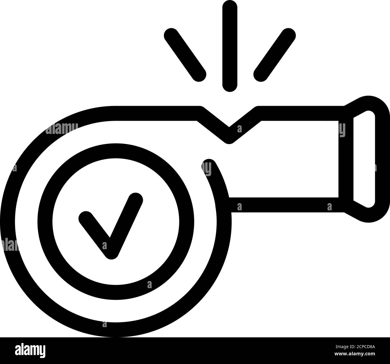 Referee whistle icon, outline style Stock Vector Image & Art - Alamy