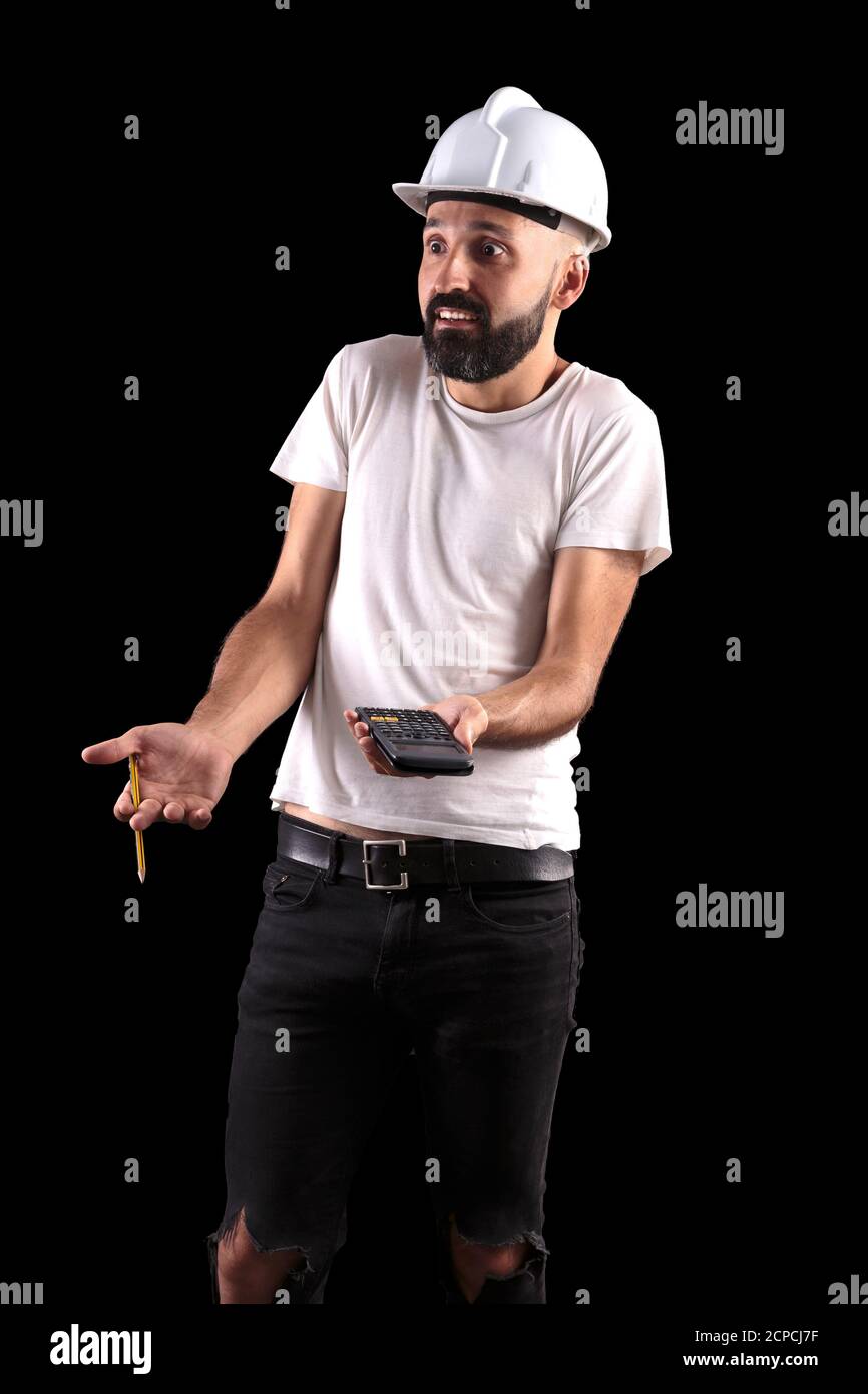 Confused construction hi-res stock photography and images - Alamy