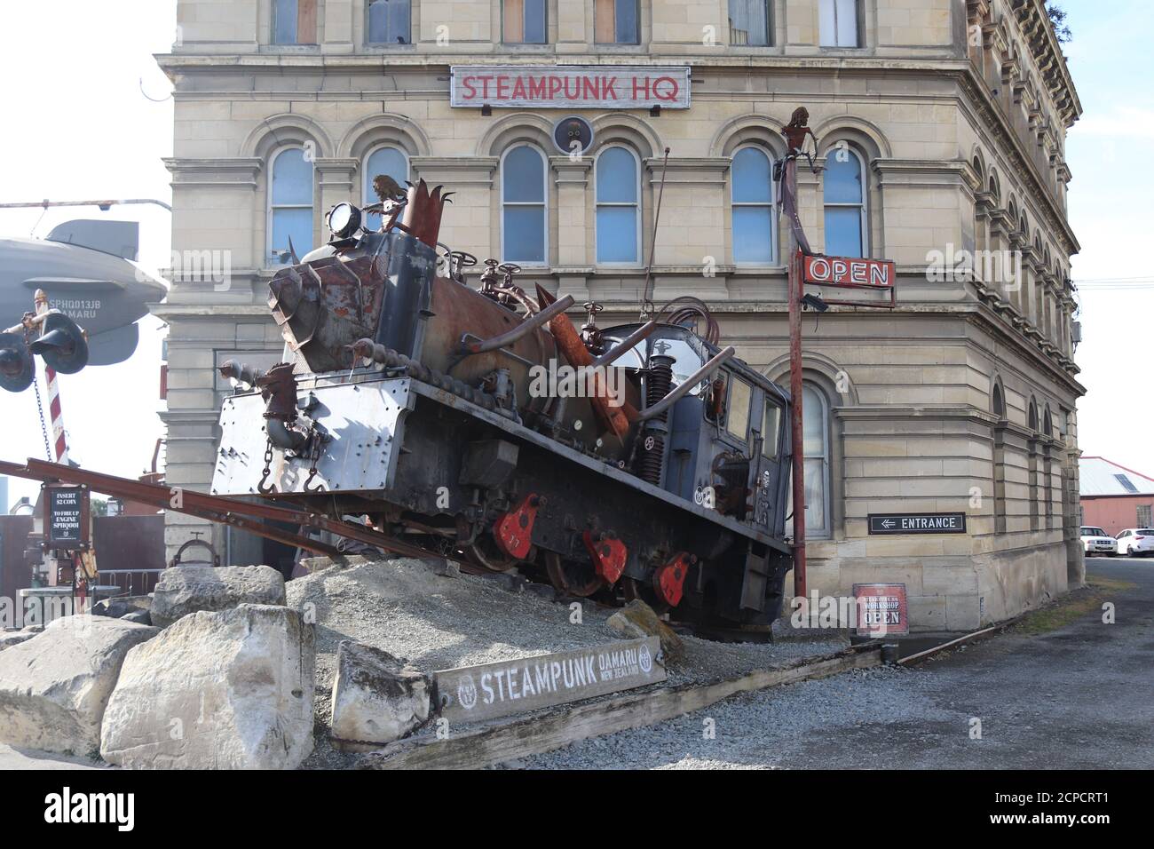 Steampunk HQ, Oamaru, New Zealand Stock Photo - Alamy