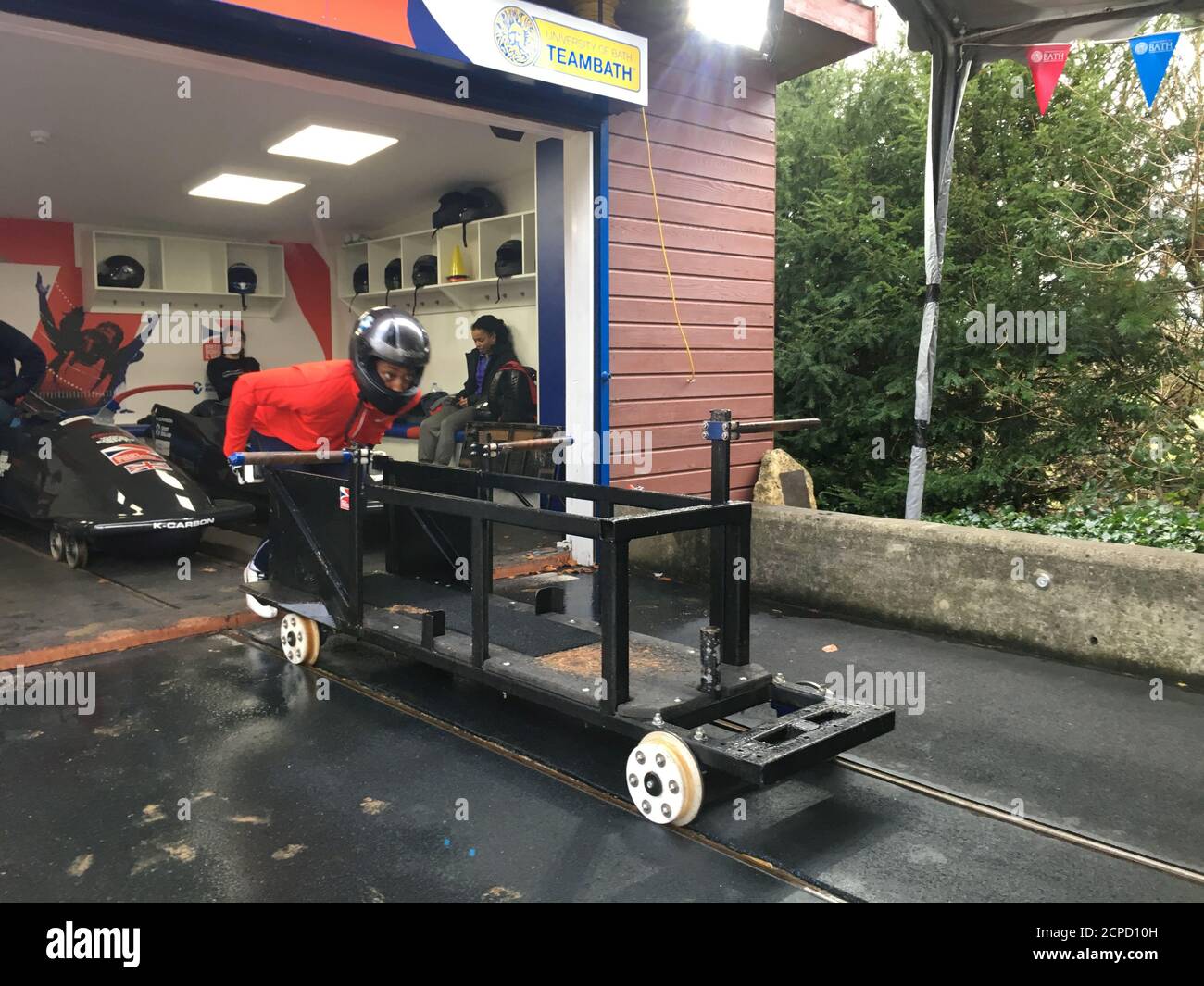 Bobsleigh Push High Resolution Stock Photography and Images - Alamy