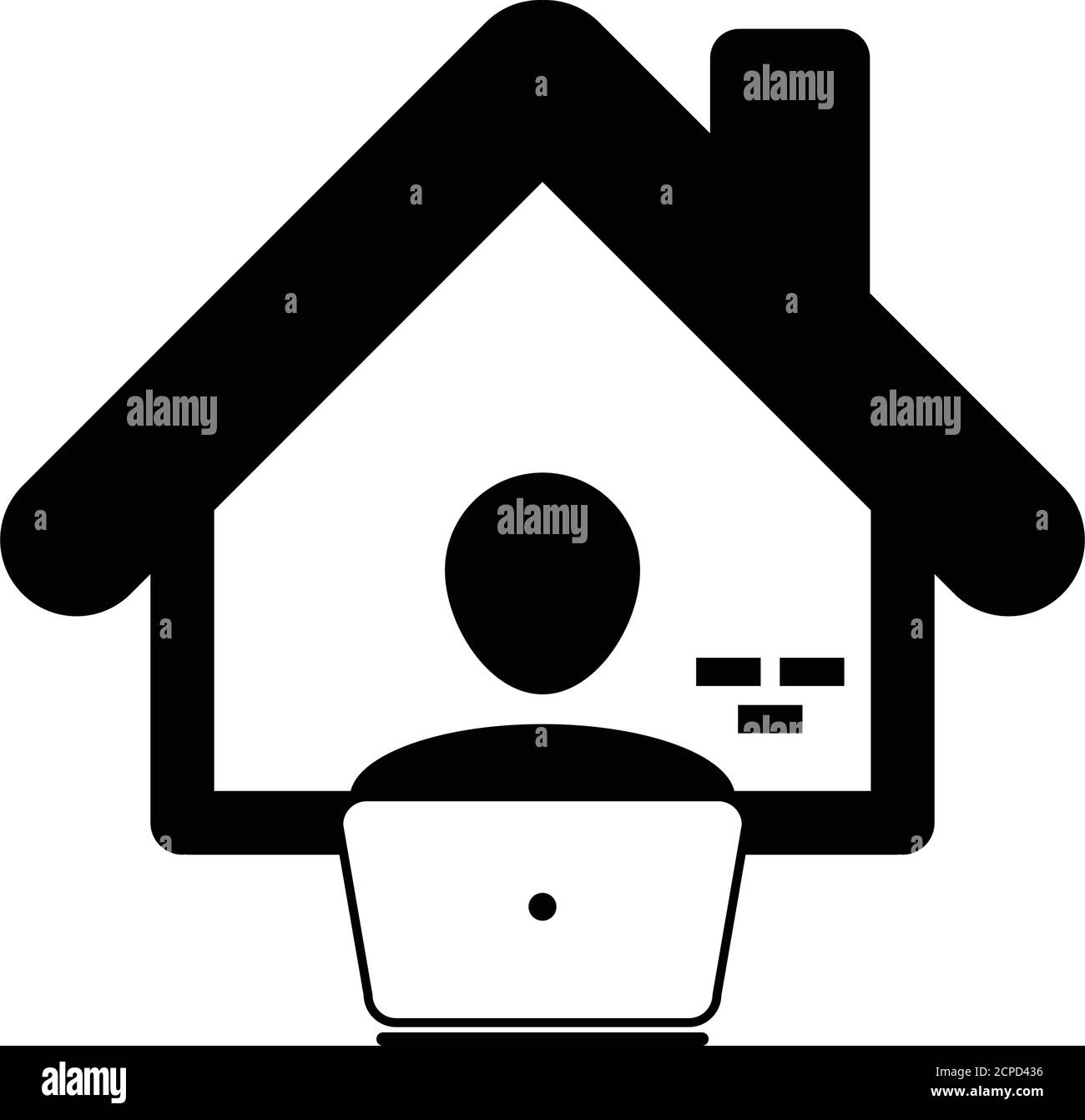 Home office staff Stock Vector Images - Alamy