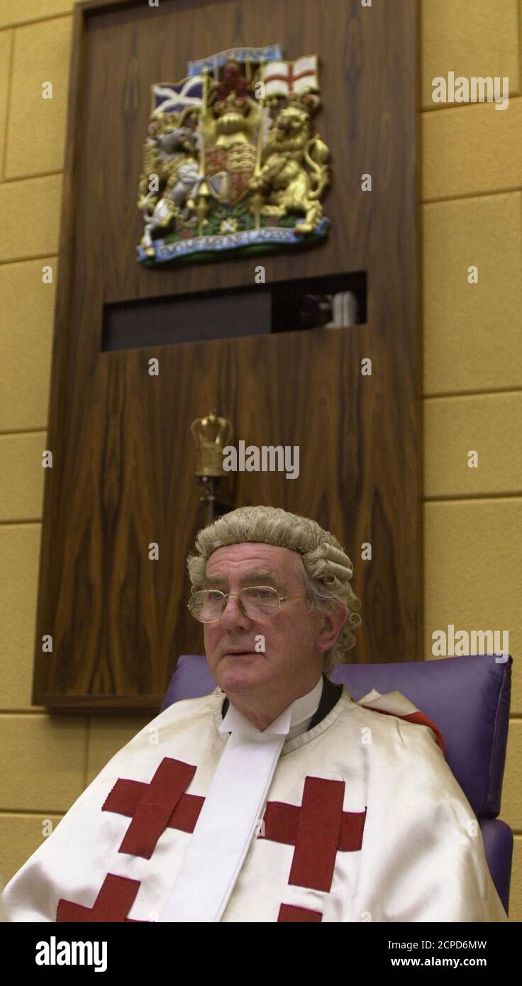 Judges presiding hi-res stock photography and images - Alamy