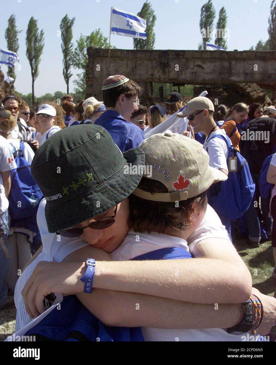 Auschwitz jewish ramp hi-res stock photography and images - Alamy