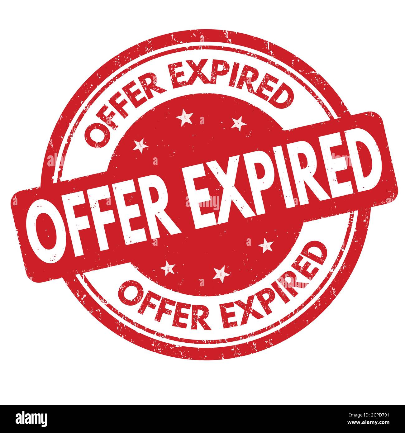 Ended stamp Stock Vector Images - Alamy