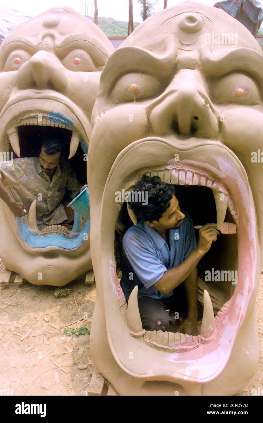 Hindu demon hi-res stock photography and images - Alamy