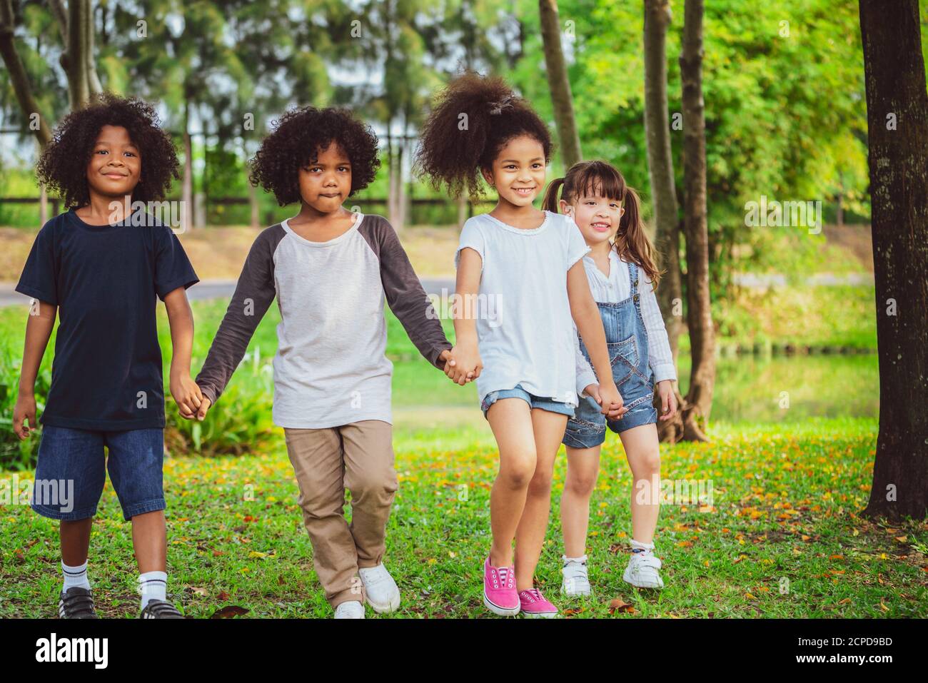 Diverse Children Playing School High Resolution Stock Photography and ...