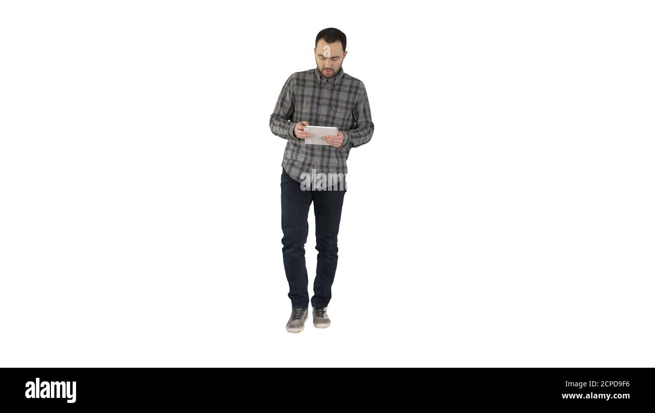 Green screen chroma key caucasian Cut Out Stock Images & Pictures - Alamy