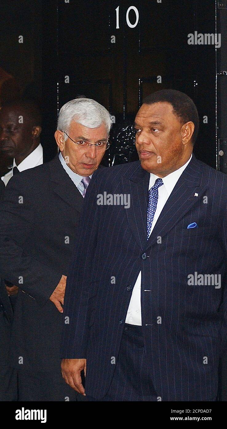 Prime minister of bahamas perry christie hi-res stock photography and ...