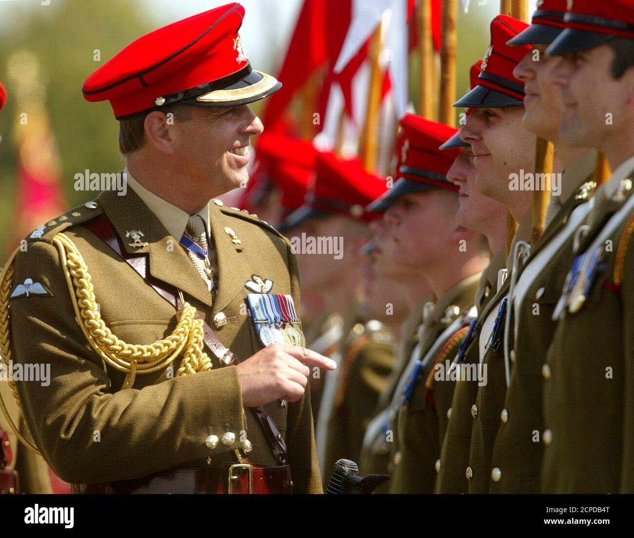 The royal lancers hi-res stock photography and images - Alamy