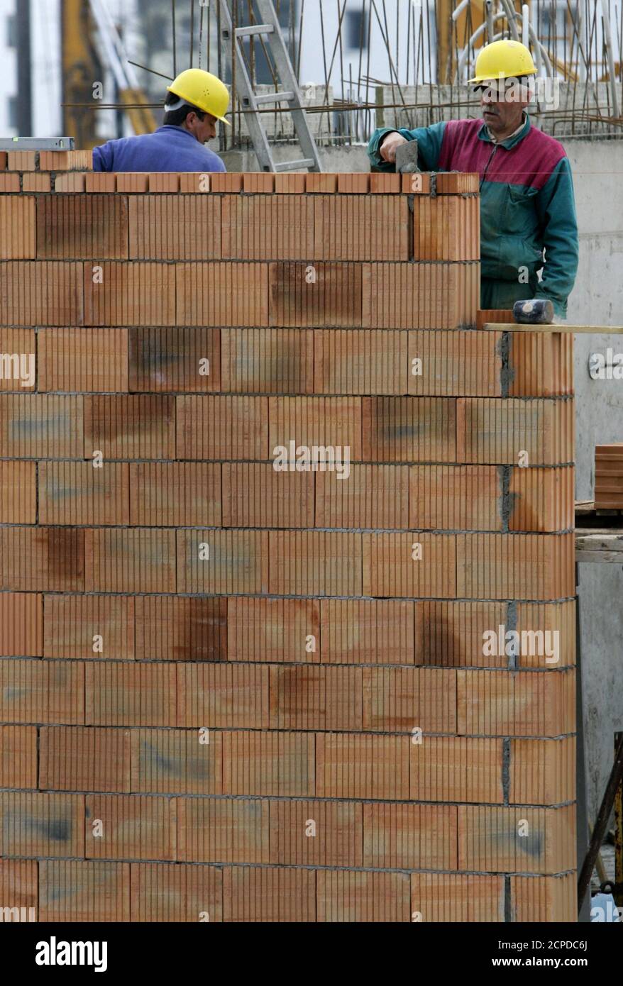 East german construction workers hi-res stock photography and images ...